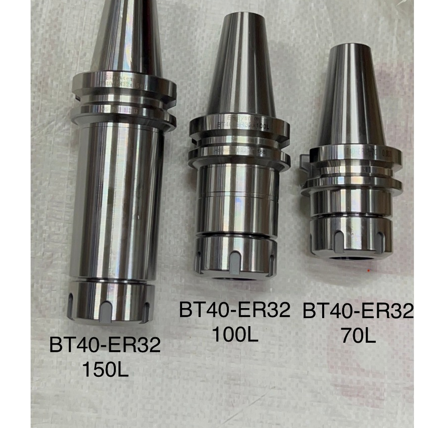 BT40- Lắp collet ER32 độ chính xác cao 0.005. BT40-ER16, BT40-ER20 ...