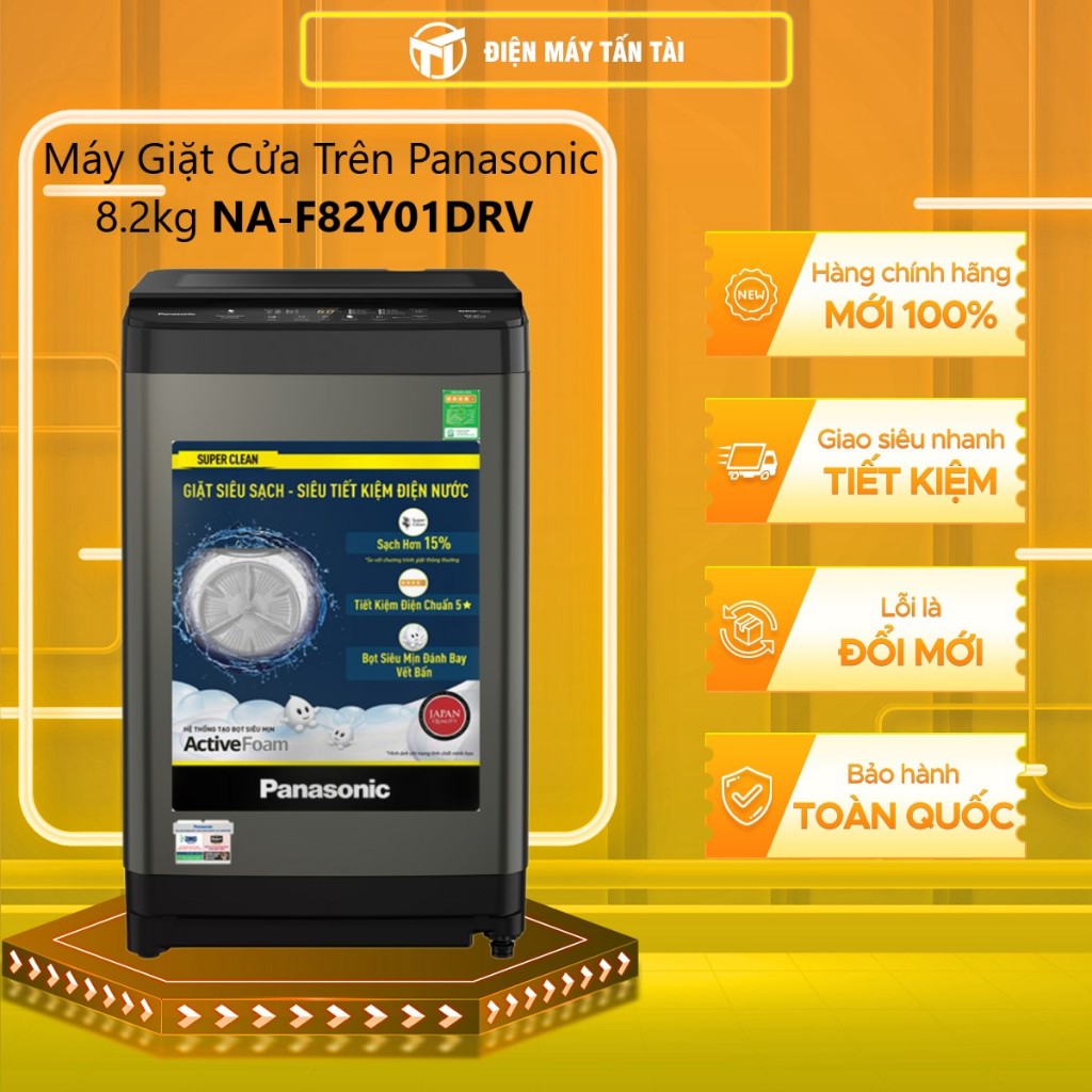NA-F82Y01DRV - Máy Giặt Cửa Trên Panasonic 8.2kg NA-F82Y01DRV - giao TOÀN QUỐC | Shopee Việt Nam