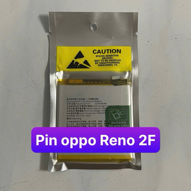 pin oppo Reno 2F / model BLP737 bảo hành 6 tháng | Shopee Việt Nam