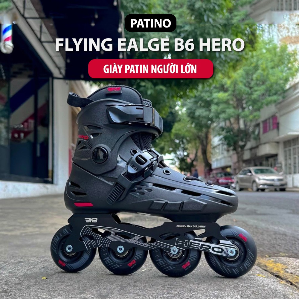 Giày patin người lớn Centosy Flying Eagle BKB B6 HERO form chắc chắn ...