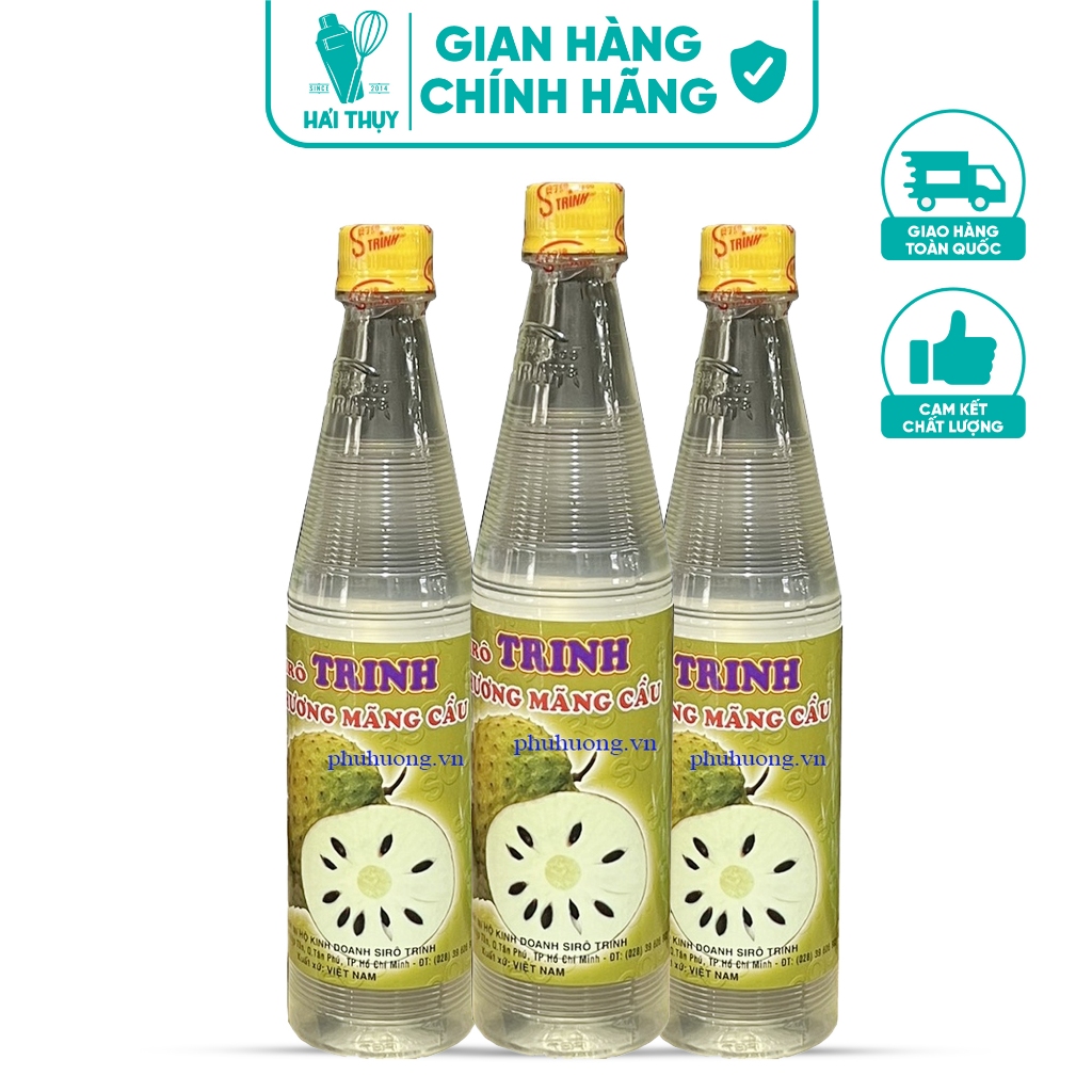 Syrup/Siro Mãng Cầu thương hiệu Trinh chai nhựa 600ml | Shopee Việt Nam