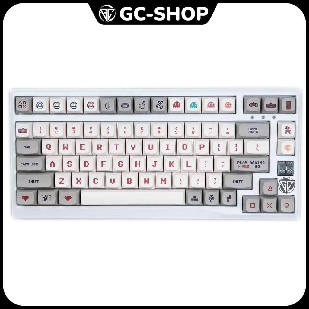 146 nút bàn phím cơ PBT chủ đề Mario XDA | Shopee Việt Nam