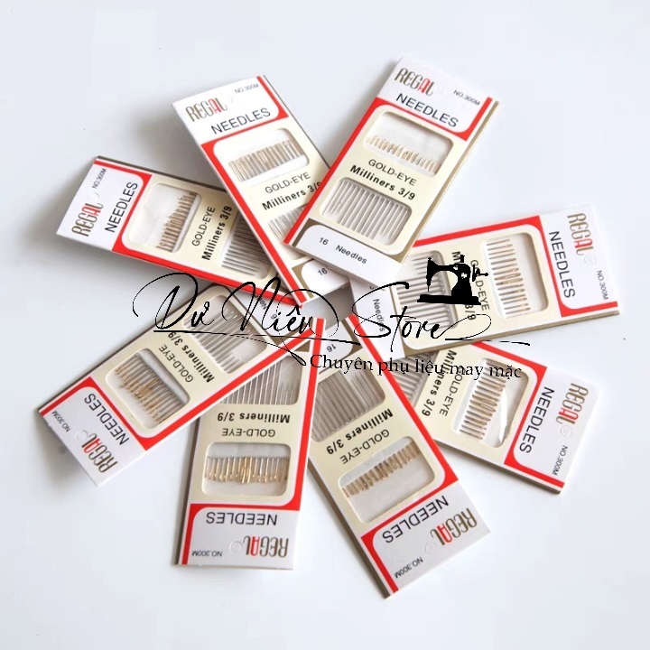Kim may tay thủ công tiện lợi đủ size gói 16 cây. | Shopee Việt Nam
