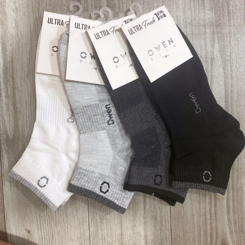 Tất nam OWEN cotton chính hãng Full tem tag full túi | Shopee Việt Nam