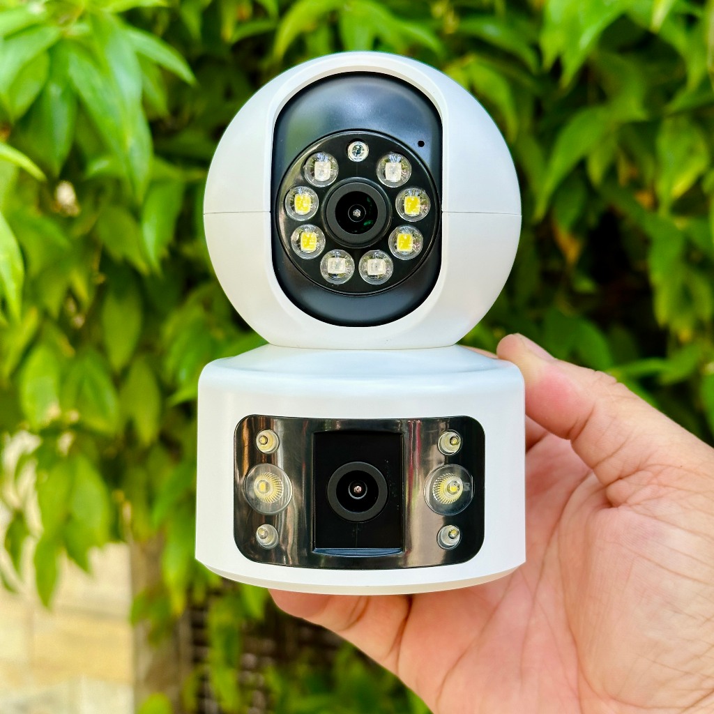 Camera YOOSEE 2 Mắt 15M/12M Xoay 360 Độ- Xem 2 Vị Trí Khác Nhau Trên ...