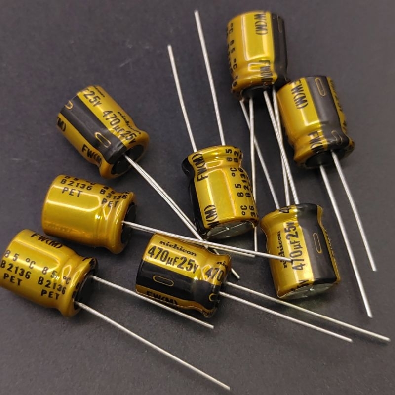 Tụ điện Nichicon FW 470uF 25V chính hãng | Shopee Việt Nam