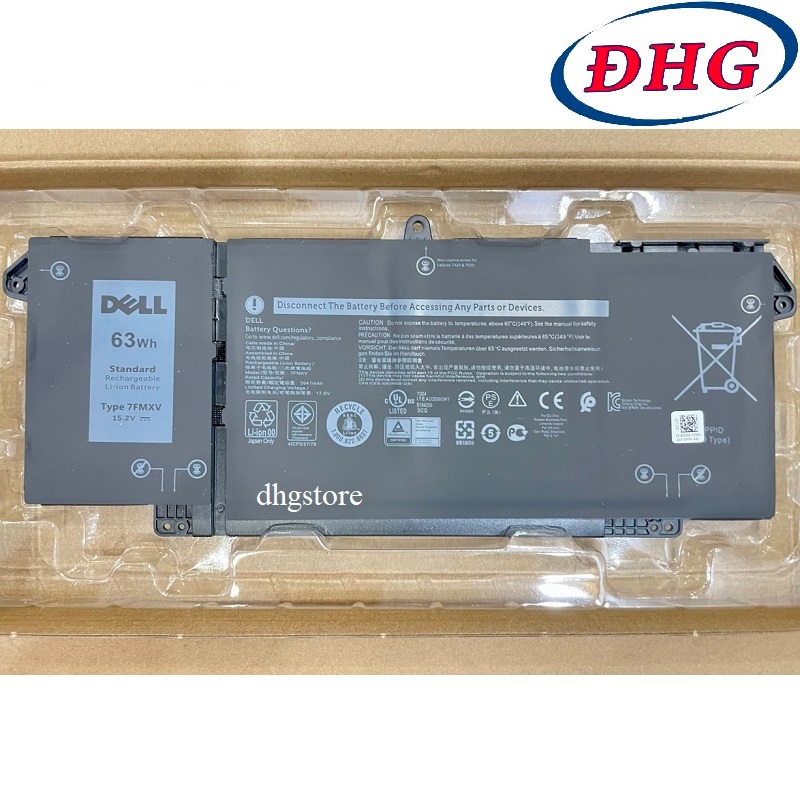 Pin laptop Dell Latitude 14 7420 7520, Latitude 7420 2in1, TN2GY 7FMXV ...