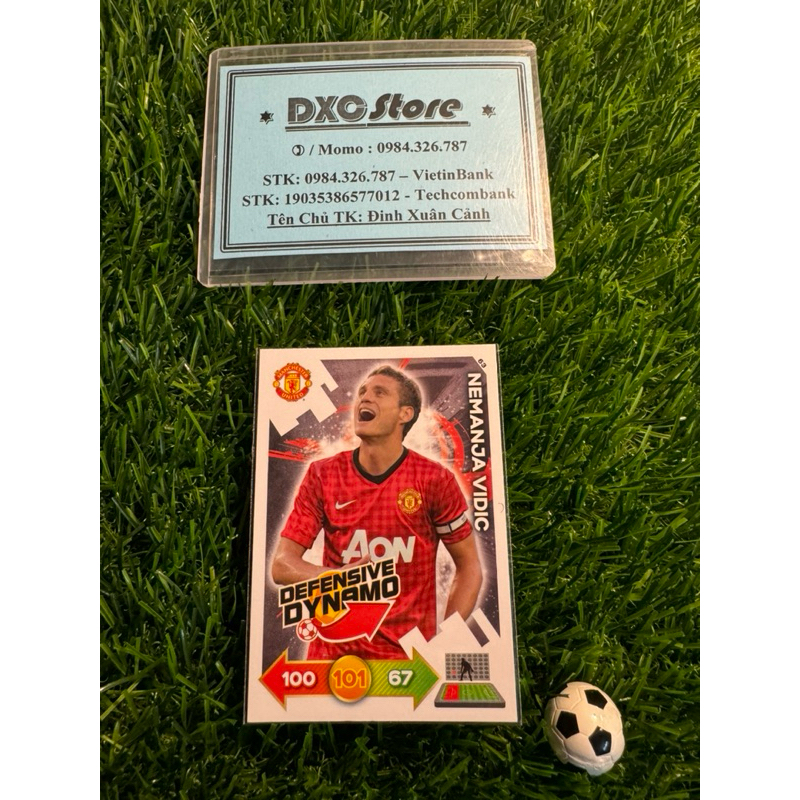 [ CHÍNH HÃNG ] - DEFENSIVE DYNAMO - PANINI ADRENALYN XL MANCHESTER ...