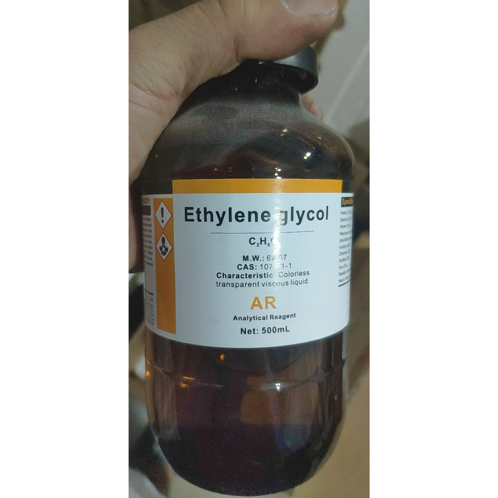 Chất Ethylene glycol xilong CAS 107-21-1 C2H6O2 EG chai 500ml ethylen ...