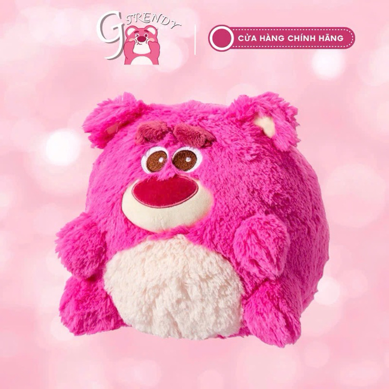 Gấu Bông Miniso gấu dâu Lotso Ngồi 20x28cm Chính Hãng Disney Toy Story ...