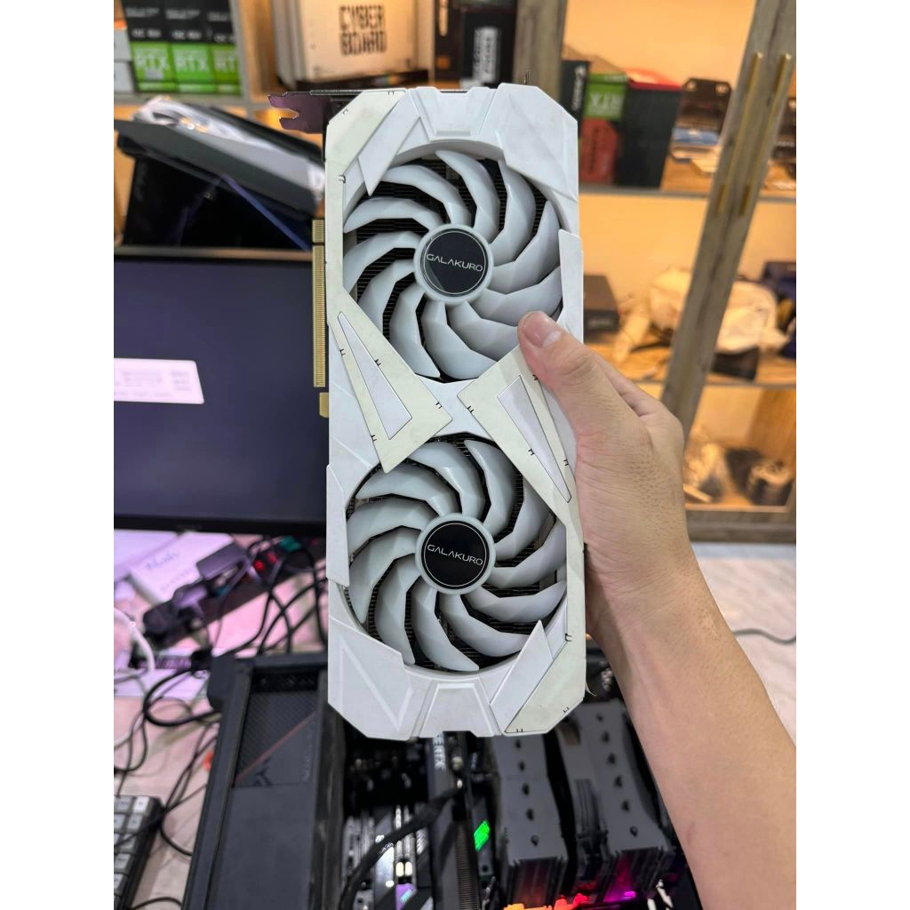 CARD MÀN HÌNH RTX 360TI WHITE MÀU TRẮNG GALAX ZIN ĐẸP | Shopee Việt Nam