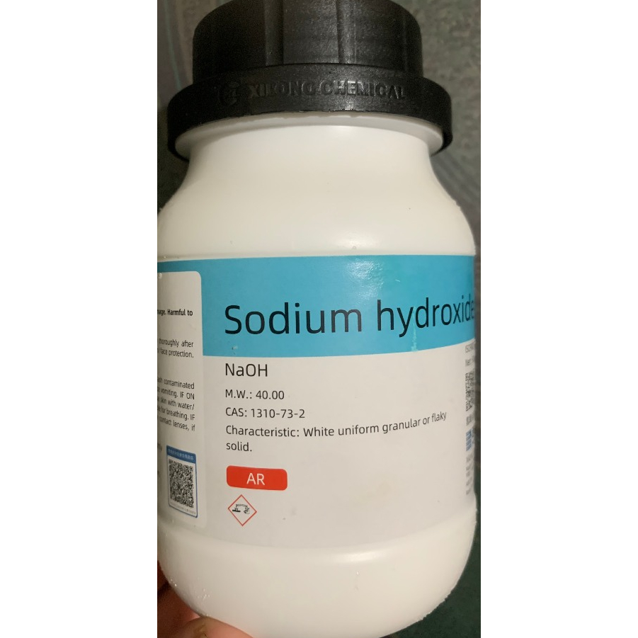 SODIUM HYDROXIDE NAOH 500g nguyên liệu làm xà phòng handmade (500g) N.A ...