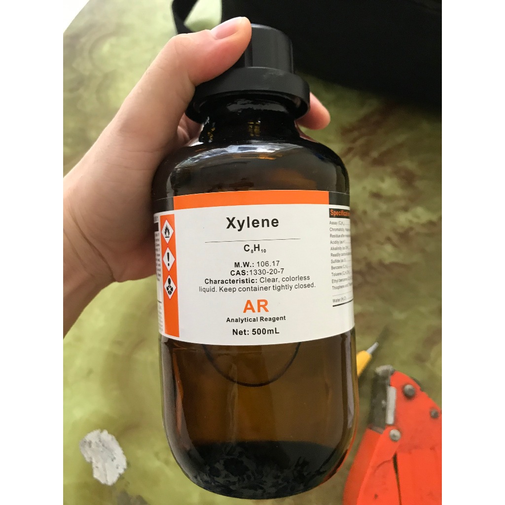 Chất Xylene CAS 1330-20-7 C8H10 xylong chai 500ml | Shopee Việt Nam