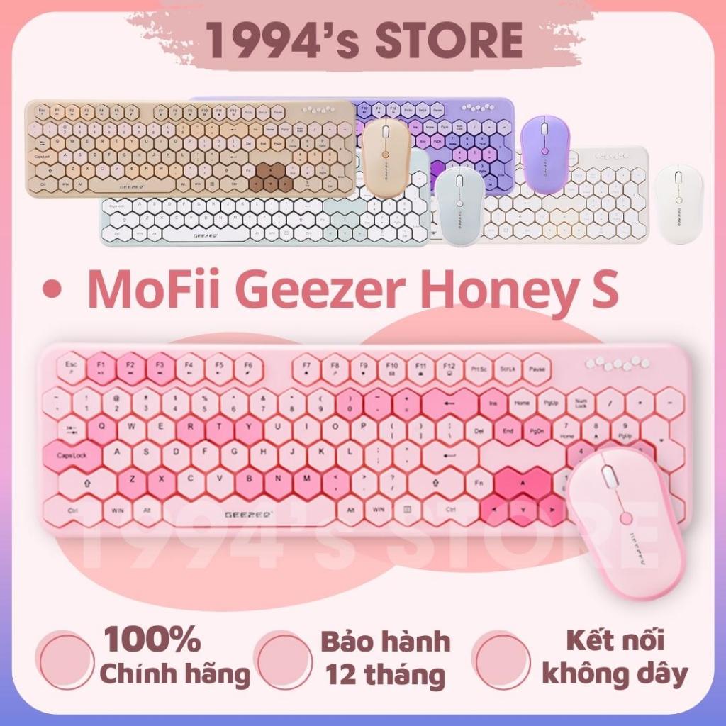 COMBO bàn phím và chuột giả cơ không dây MOFii Geezer Honey S - VERSION ...