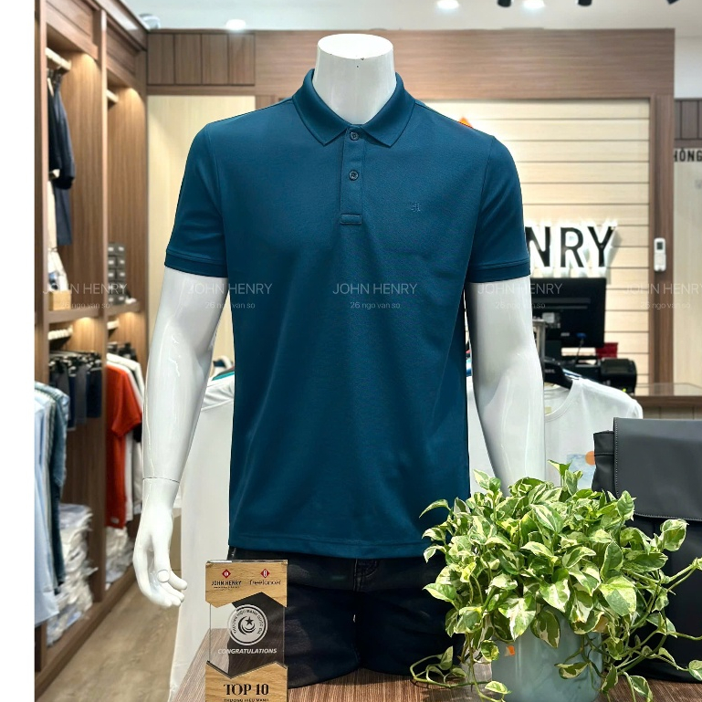 Áo Polo nam Tay ngắn John Henry, chuẩn form, sang trọng, thanh lịch ...