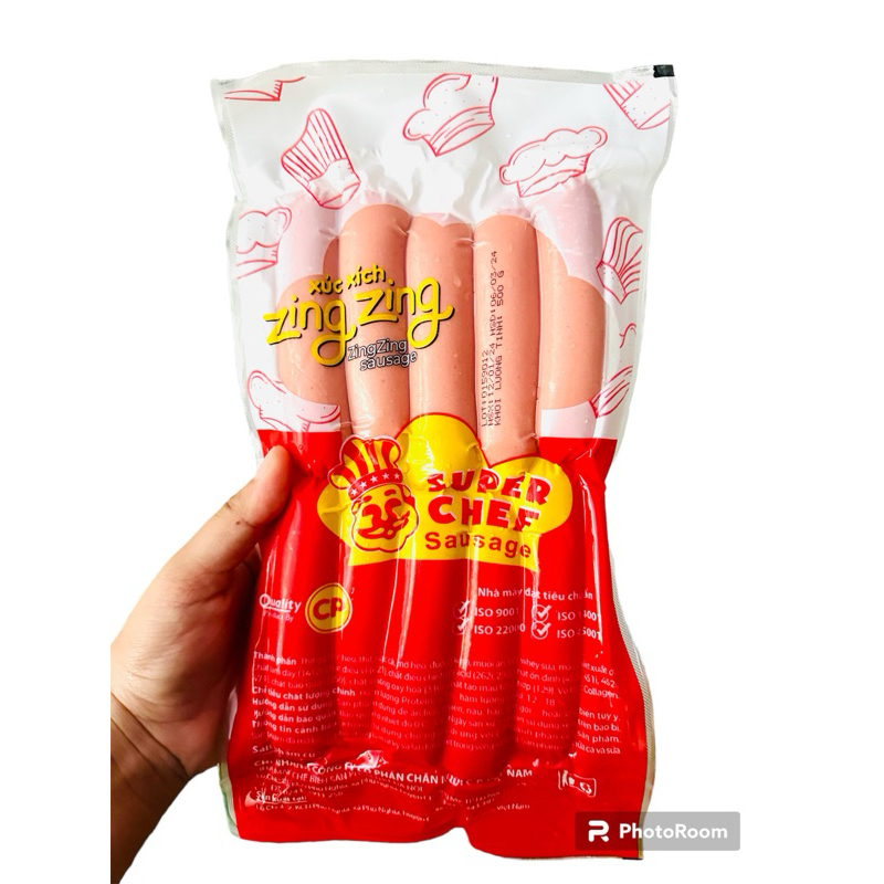 Xúc Xích Zing Zing (CP) (Túi/500g/10 cái) | Shopee Việt Nam