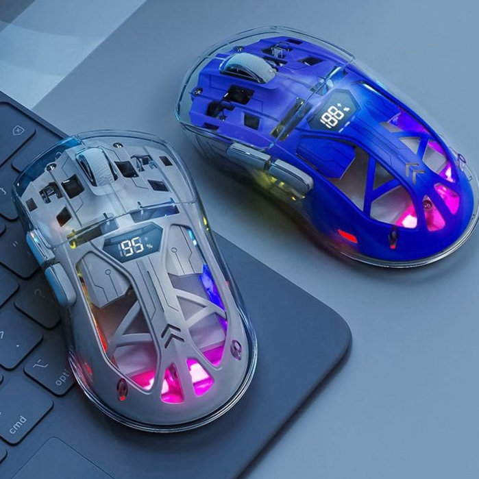 Chuột Máy Tính Bluetooth Không Dây LED RGB Tuổi Thọ 50 Triệu Click Kết ...