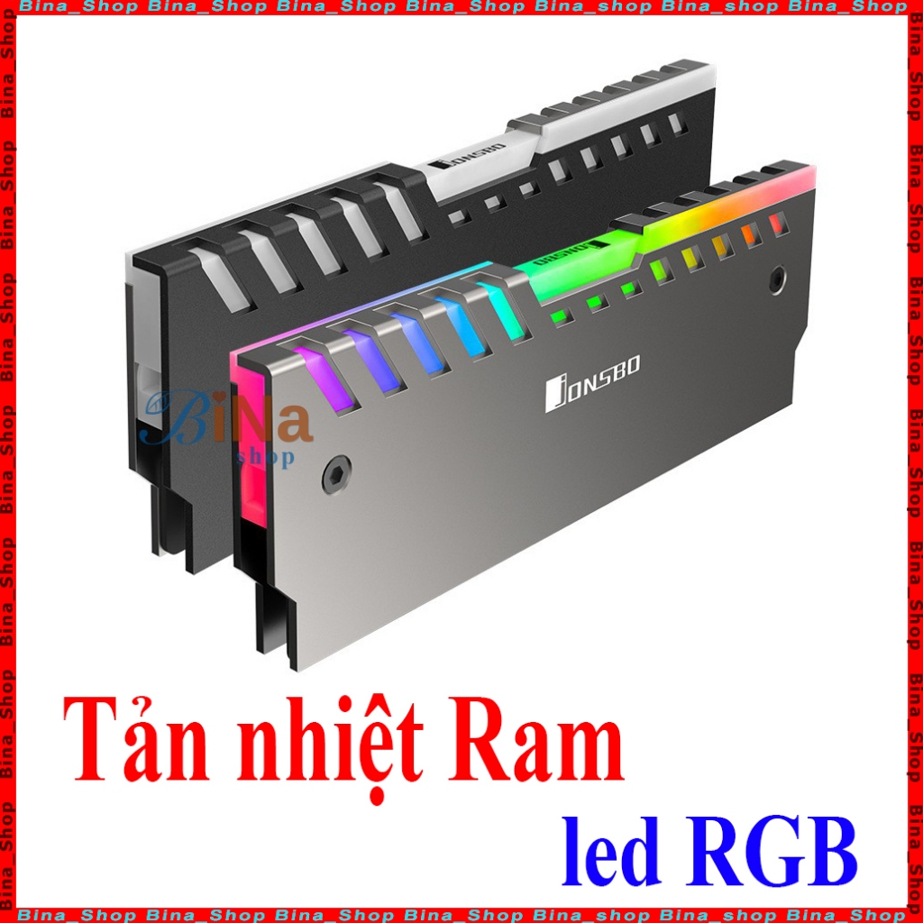 Tản nhiệt RAM Led RGB Jonsbo DDR2/DDR3/DDR4 | Shopee Việt Nam