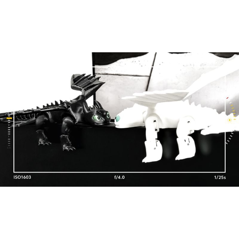 Mô hình #Dragon_Toothless - How To Train Your Dragon In 3D | Shopee ...