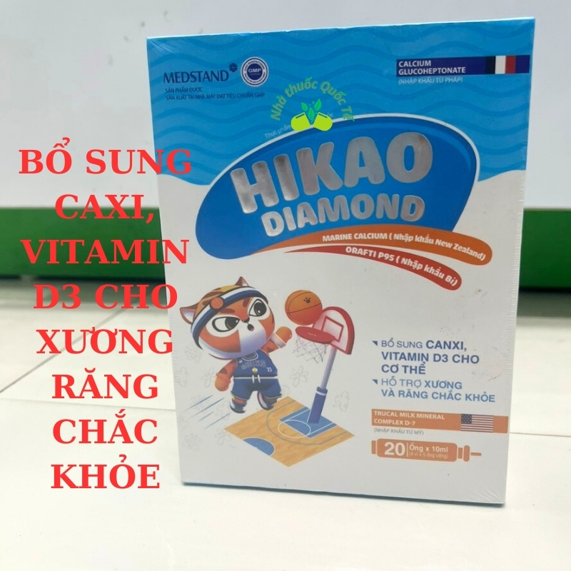 HIKAO DIAMOND – Hỗ Trợ Bổ Sung Canxi, Vitamin D3 Cho Cơ Thể. Giup tăng ...