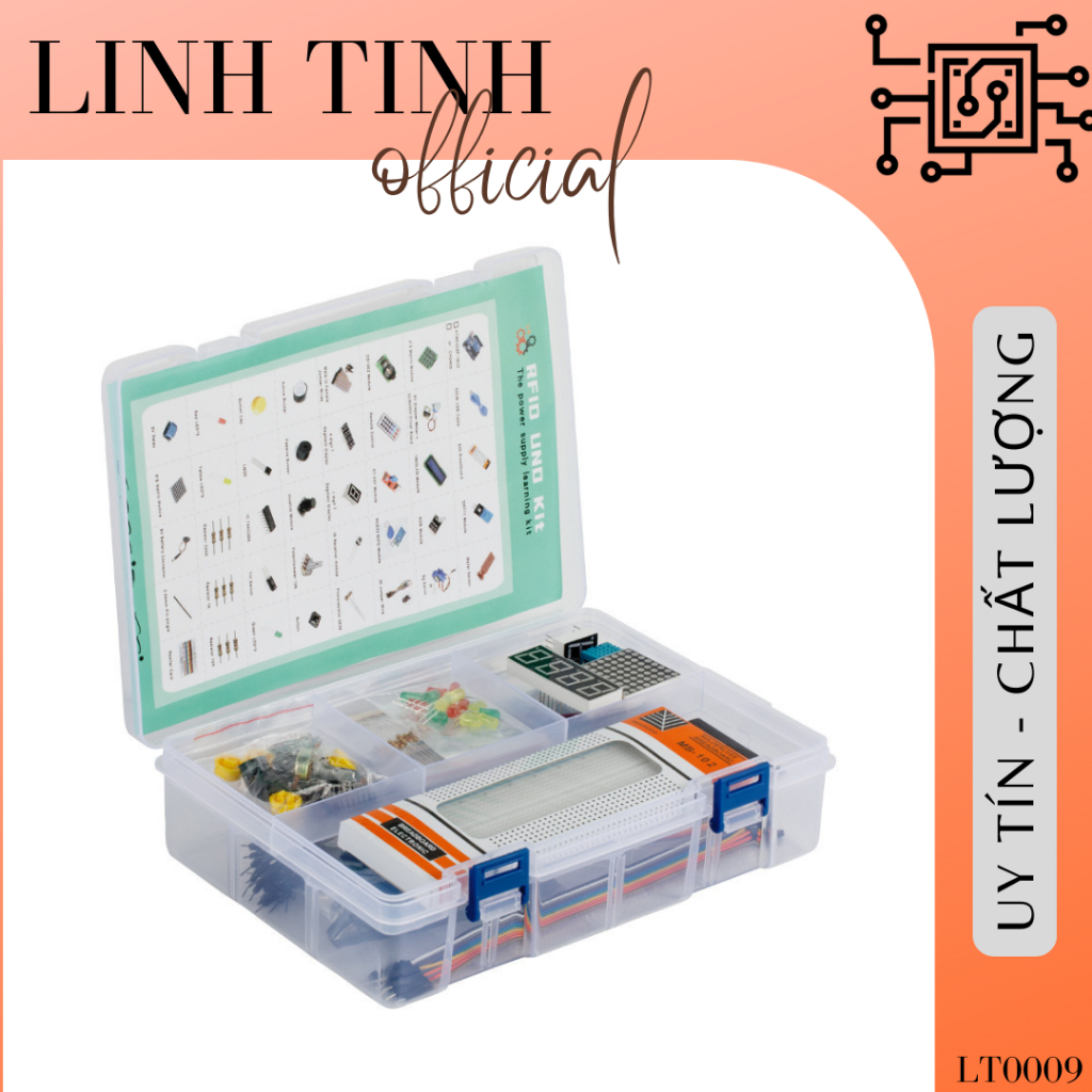 Bộ Kit Arduino Uno R3 Full Advance + RFID học lập trình nhúng IOT ...