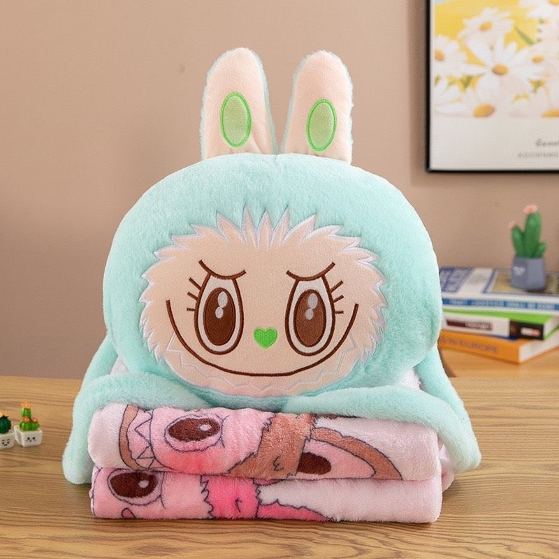 Balo Hoạt Hình LABUBU 3 Trong 1 kèm chăn 1mx 1m6 | Shopee Việt Nam