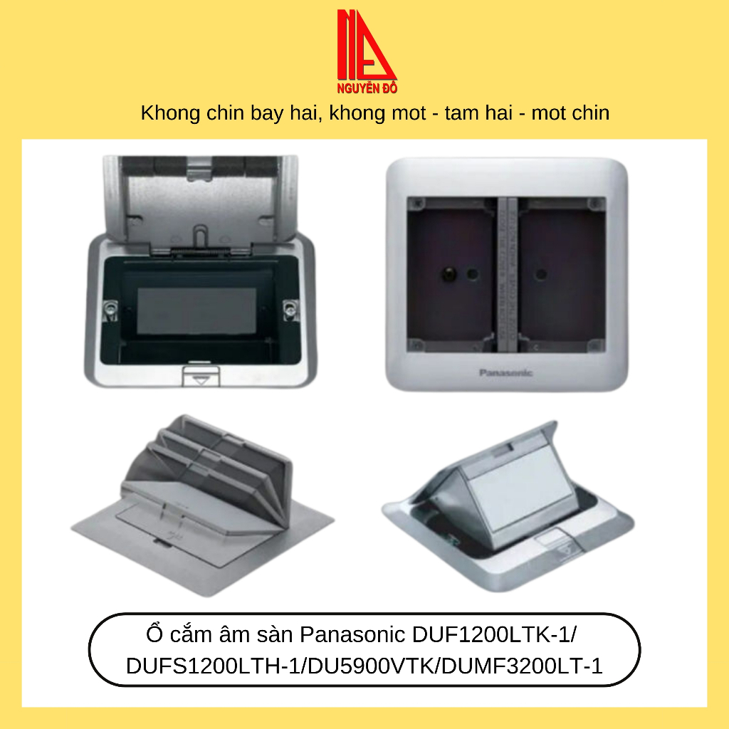 Ổ cắm âm sàn Panasonic DUF1200LTK-1/DUFS1200LTH-1/DU5900VTK/DUMF3200LT ...