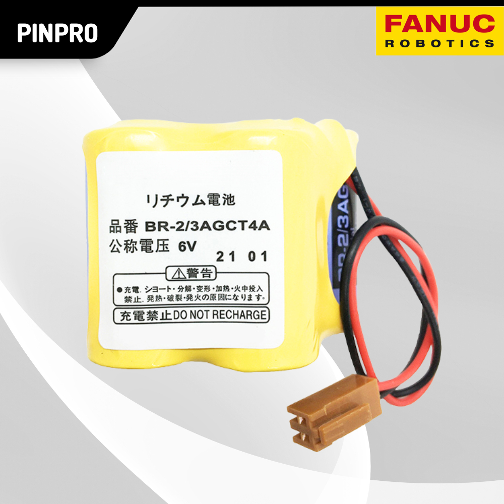 Pin nuôi nguồn Fanuc BR-2/3AGCT4A 6V 4400mAh A06B-6114-K504/ A98L-0031 ...