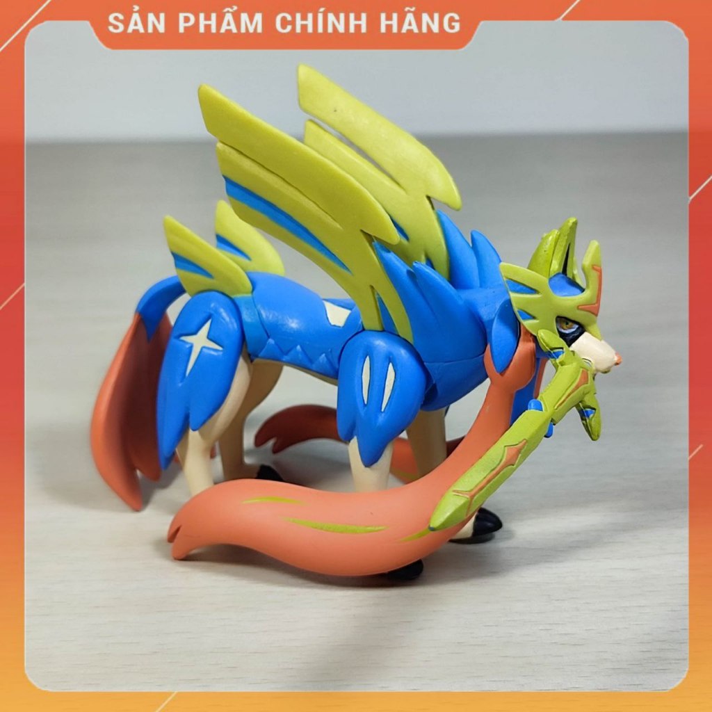 Mô Hình Pokemon Zacian Chính Hãng Takara Tomy Hyper Figure | Shopee ...