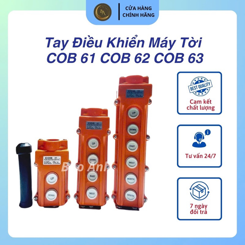 Tay Điều Khiển Cầu Trục COB-61, COB-62, COB-63 Điều Khiển Cầu Trục ...
