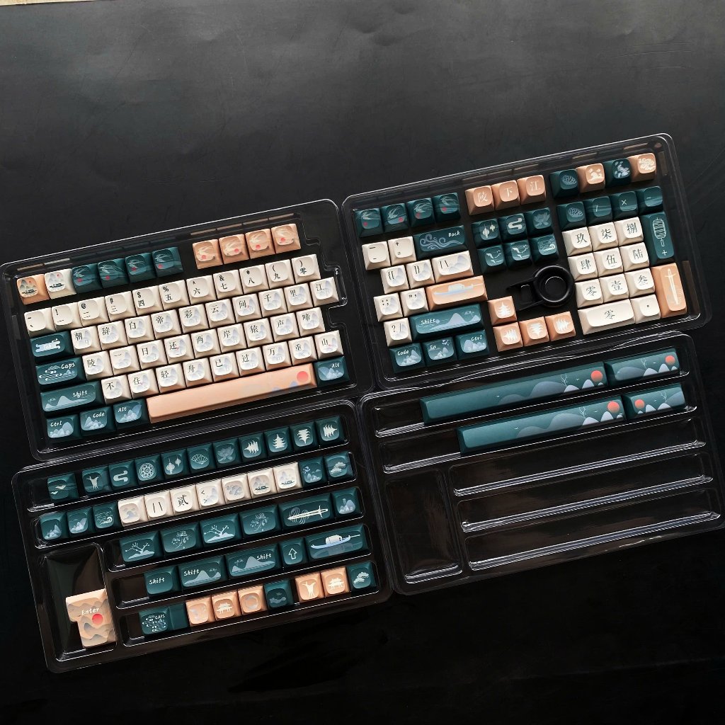 Keycap bàn phím cơ - Biển tình - MDA profile cho Rainy75, Lucky65 ...