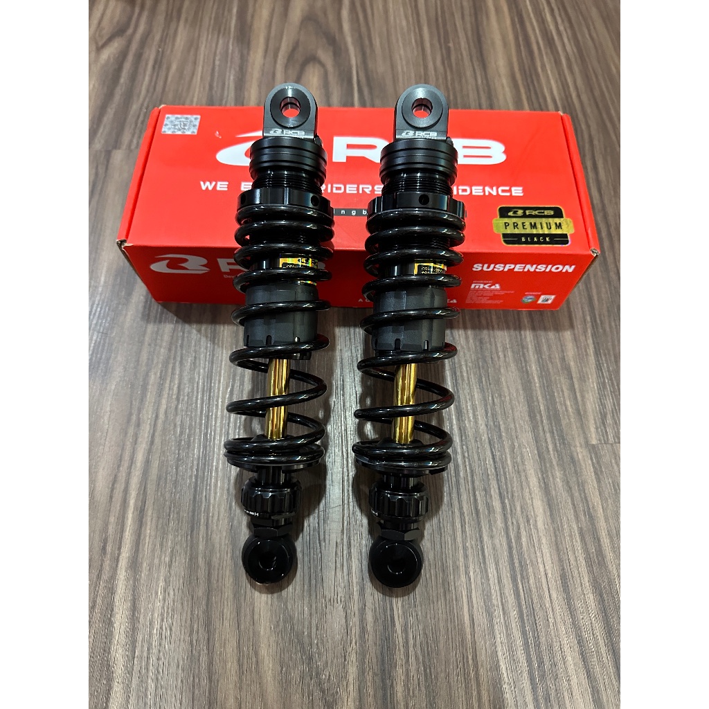 Phuộc RCB S2 Sirius Đen ty vàng có tăng chỉnh, BH 1 năm chính hãng ...