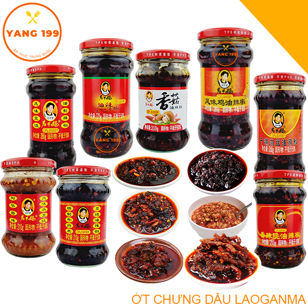 [Sẵn] Ớt chưng dầu Laoganma 8 Vị/ Chuẩn Hàng Nội Địa | Shopee Việt Nam