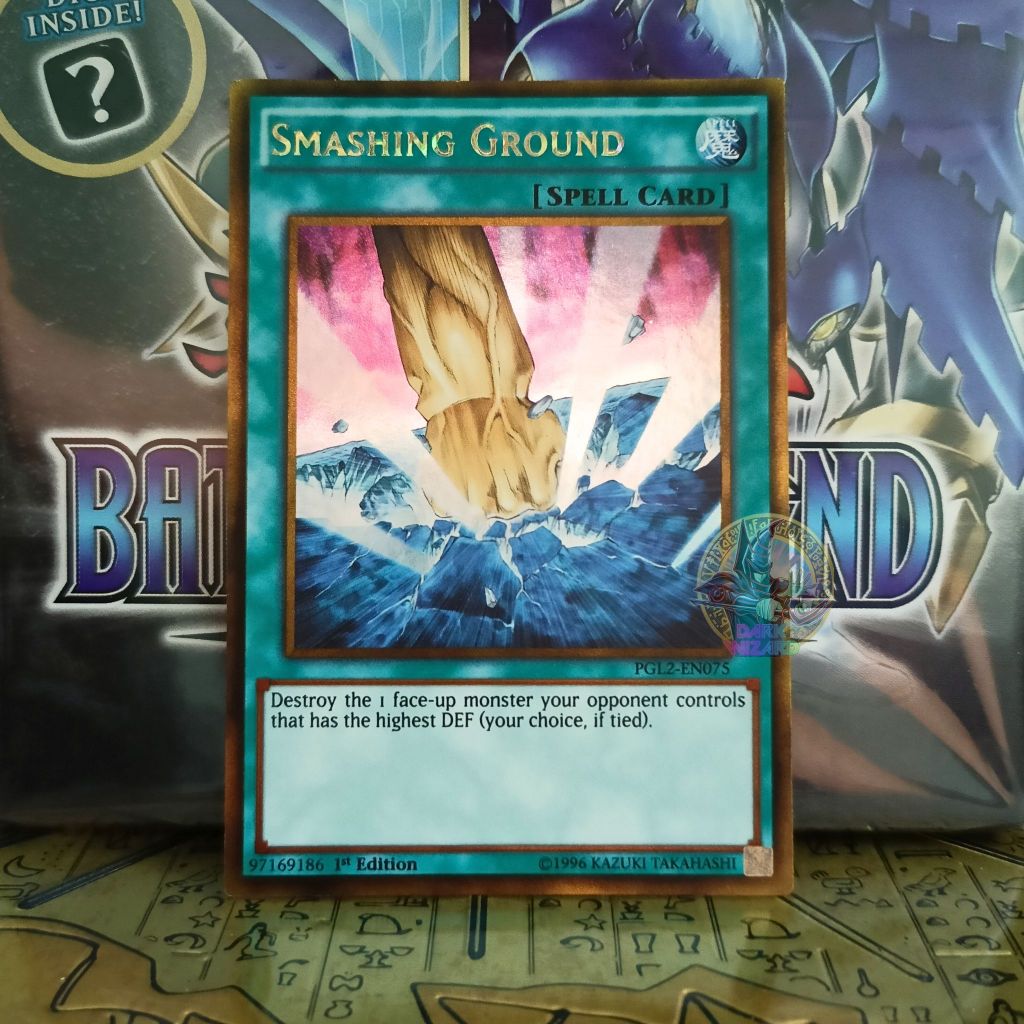 Smashing Ground – PGL2-EN075 – Gold Rare [Thẻ bài Yugioh] | Shopee Việt Nam