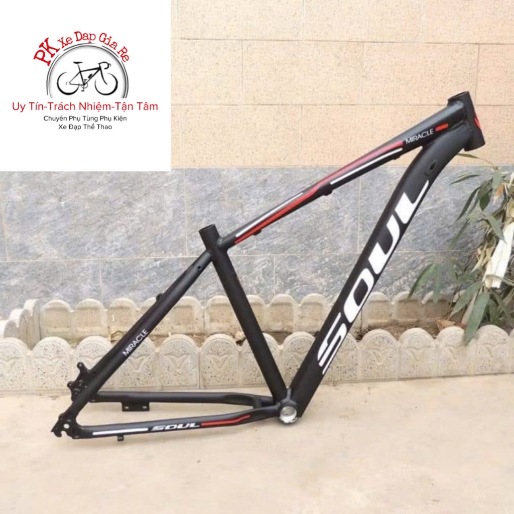 Khung Sườn xe đạp MTB bằng nhôm cao cấp, Sườn xe đạp địa hình bánh 26 ...
