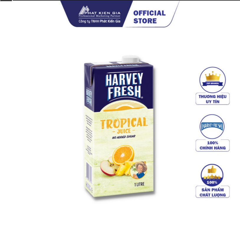 Nước Ép Trái Cây Nhiệt Đới Harvey Fresh 1L (Úc) | Shopee Việt Nam