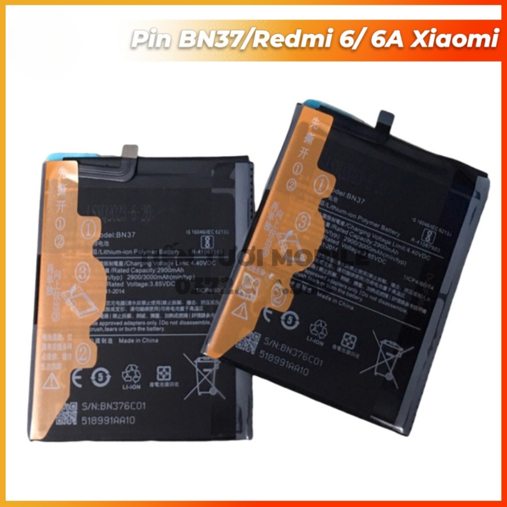 Pin xiaomi bn37/redmi 6,redmi 6a ,mới | Shopee Việt Nam