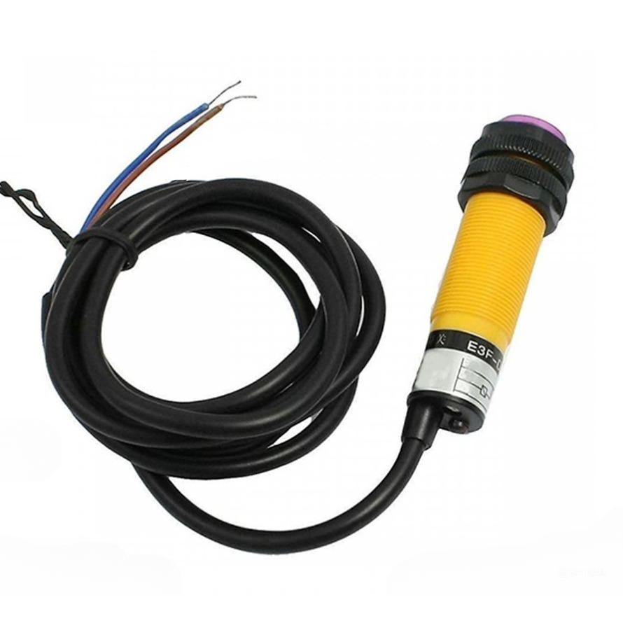 Cảm biến vật cản hồng ngoại NPN E3F-DS30C4, PNP E3F-DS30P1, E18-D80NK. Cảm biến tiệm cận, cảm ...