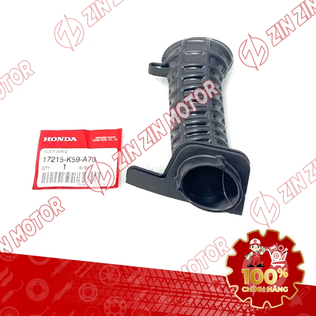 Cổ Hút Gió Ngoài (Mũi Heo) Click 150i 2019, Vario 150 K59J 17215-K59-A70 Chính Hãng Honda ...