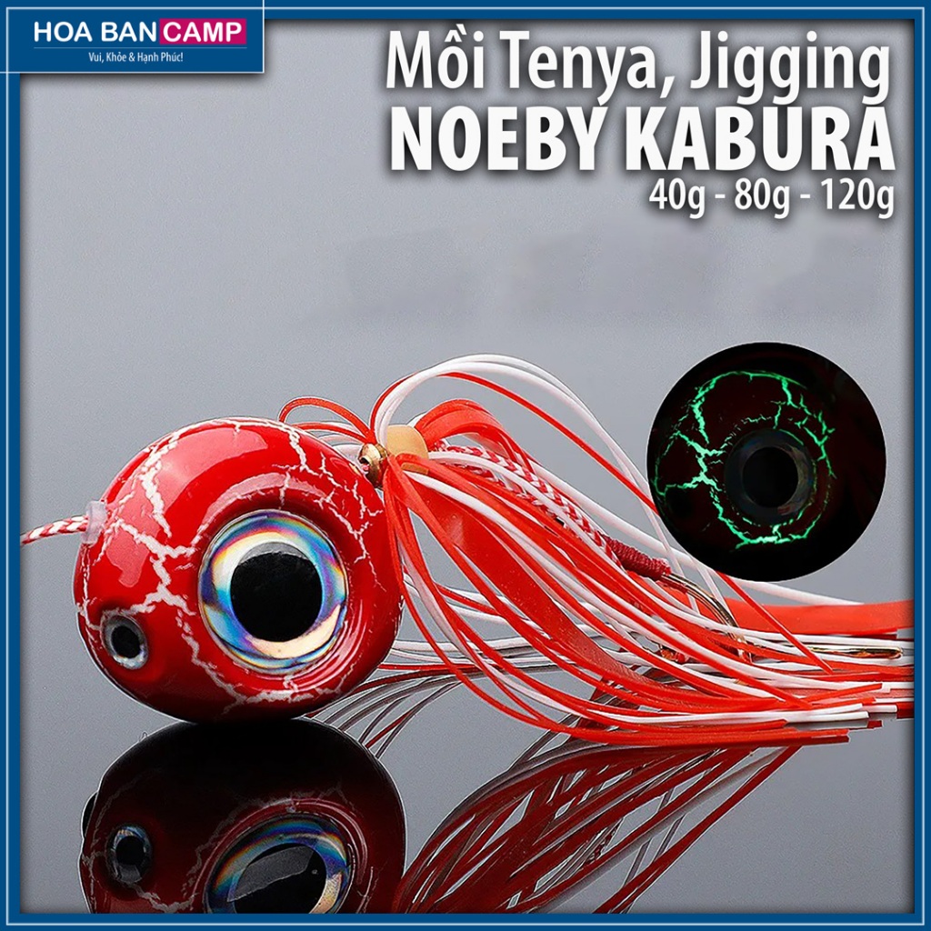 Mồi Tenya, Jigging Noeby Kabura | 40g-80g-120g | Shopee Việt Nam