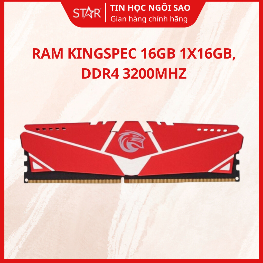 Ram KingSpec 16GB | 1x16GB, DDR4 3200MHz - Bảo hành 36 tháng | Shopee ...