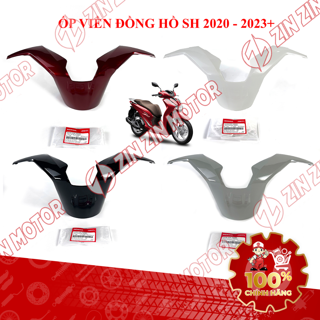 Nắp Trang Trí Ốp Gáy Sau, Viền Đồng Hồ SH 2020 - 2024+, SH160i 2023 2024, SH 150i 2020 2021 2022 ...