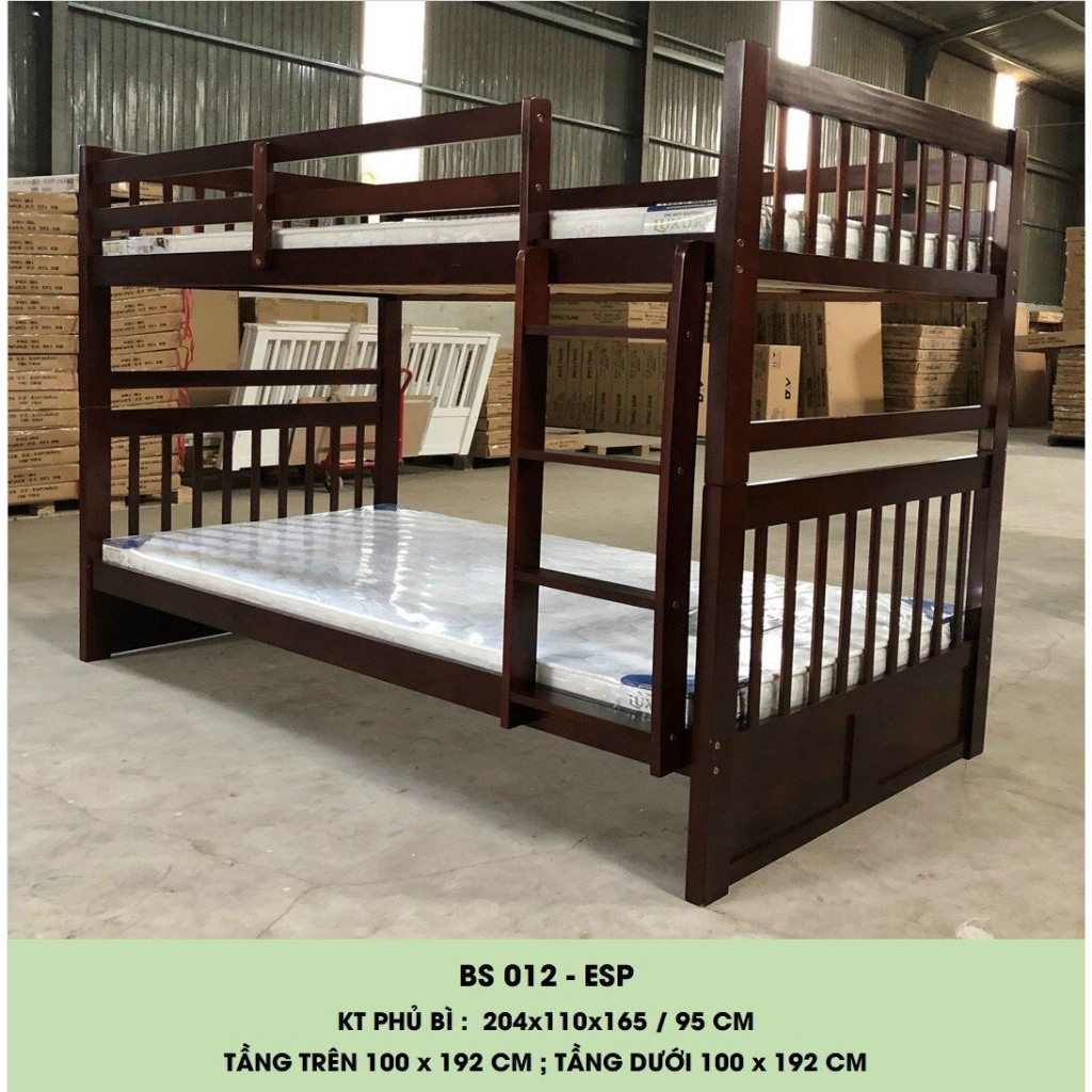 Giường Tầng Trẻ Em GT 012 – Màu Nâu | Shopee Việt Nam