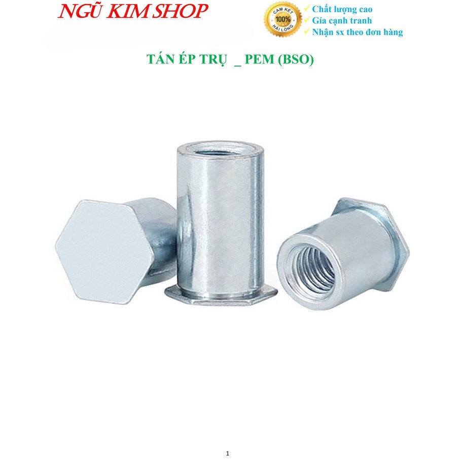 TÁN ÉP TRỤ _ PEM (BSO) M3 x L | Shopee Việt Nam