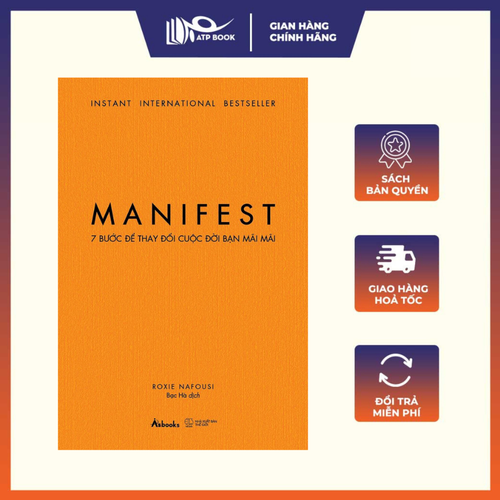 Sách - MANIFEST - 7 Bước Để Thay Đổi Cuộc Đời Bạn Mãi Mãi | Shopee Việt Nam