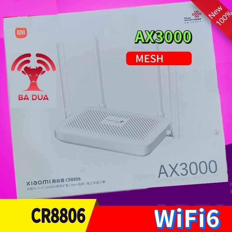 Bộ Phát Wifi Mesh Wifi 6 Xiaomi WR30U CR8806 CR8808 AX3000 | Shopee Việt Nam