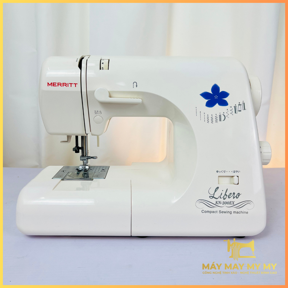 Máy May Mini Gia Đình Singer Merritt Libero KN-300-EX Bền Rẻ Đa Năng ...