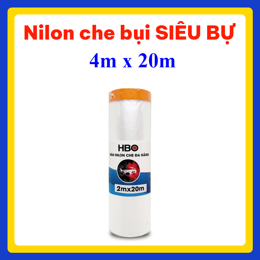 Nilon che bụi, băng keo nilon che sơn, màng nilon che nội thất loại ...