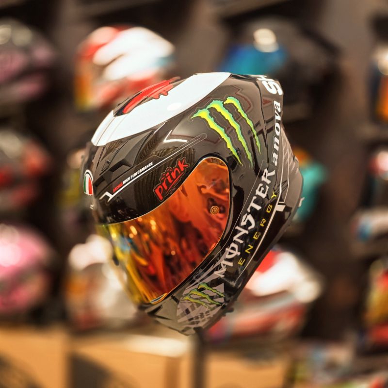 Mũ bảo hiểm full face 2 kính Royal M266 Tem Monster X pro | Shopee Việt Nam