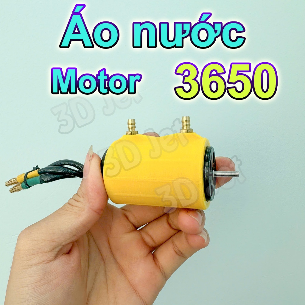 Áo Nước Motor 3650, áo nước động cơ không chổi than , ao nuoc, áo nước ...